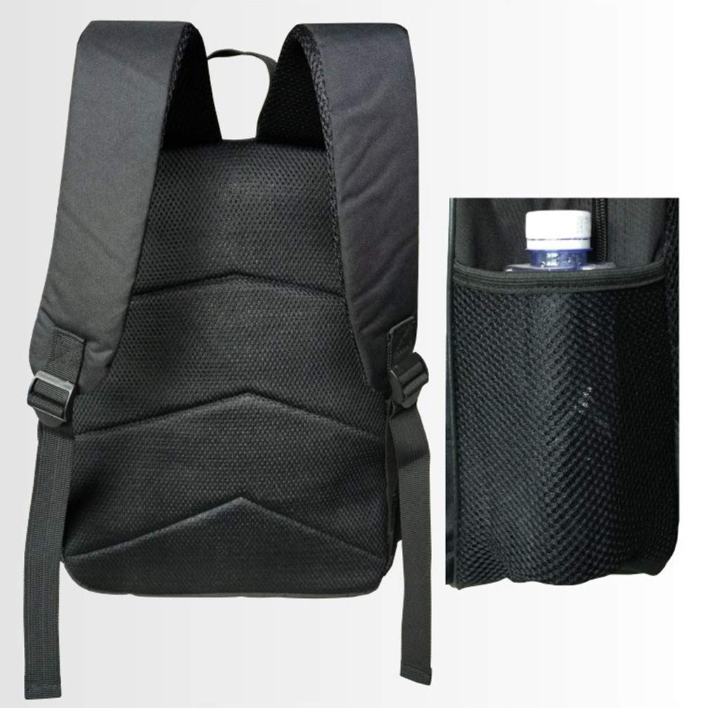 Ponxn DJ Music Backpack School Student Books Bag Laptop Notebook PC Shoulder Bag, mb