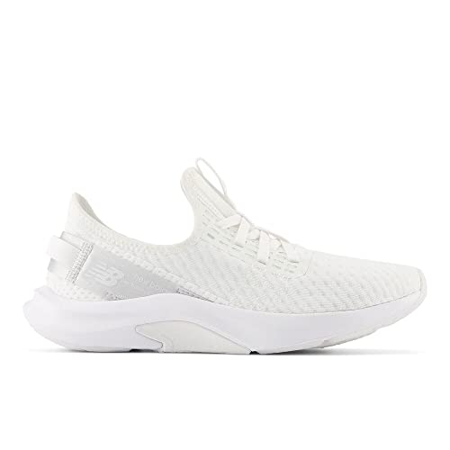 New Balance Women's Dynasoft Nergize Sport V2 Cross Trainer, White/White/Quartz Grey, 7.5