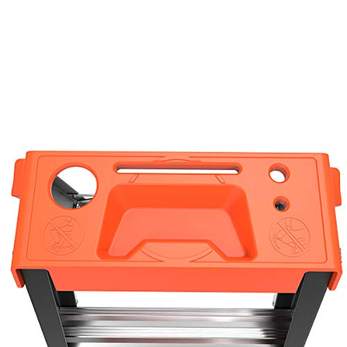 Little Giant Ladders, MicroBurst, 3' Stepladder, Fiberglass, Type 1AA, 375 lbs weight rating, (15703-001)