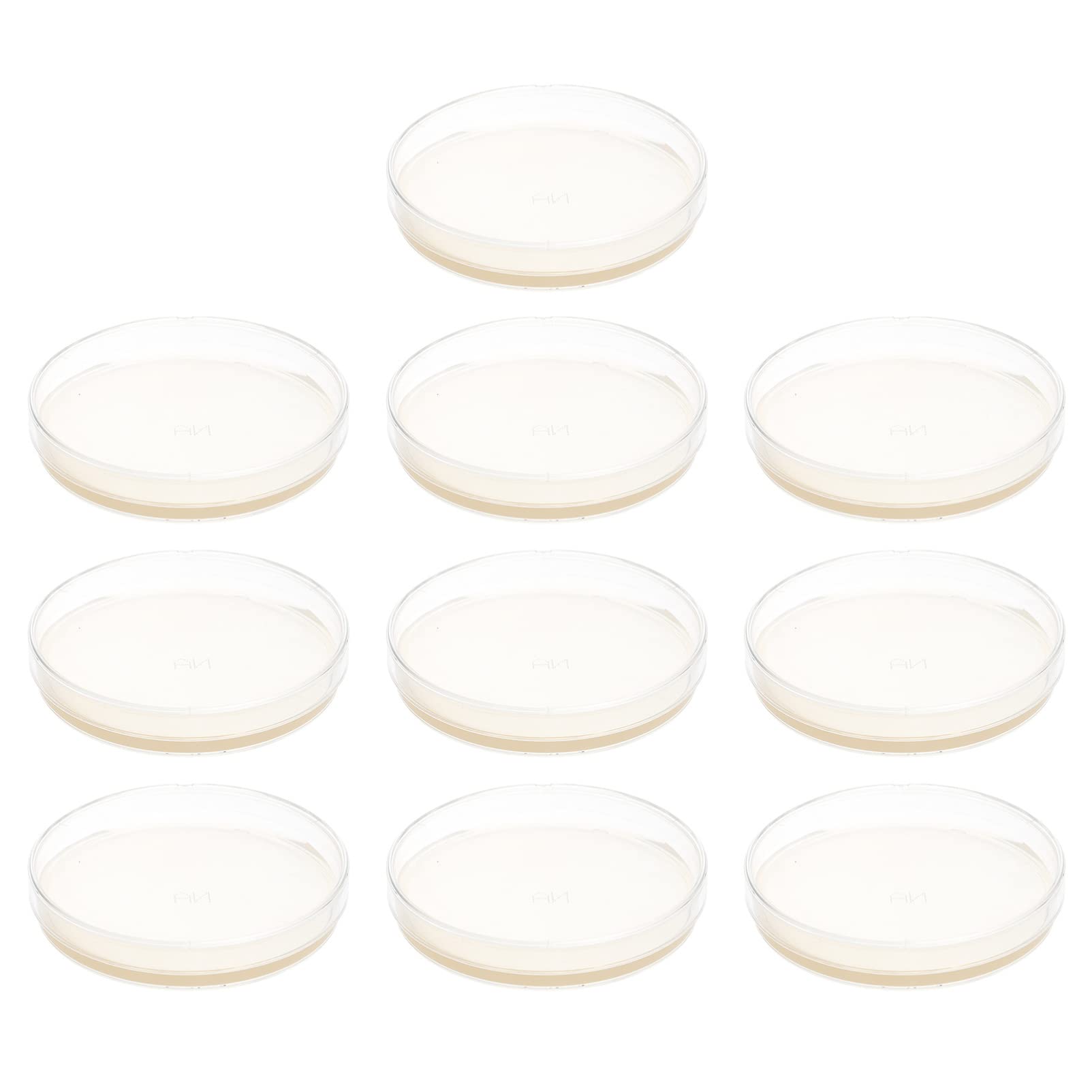 VILLCASE Agar Plates Petri Dishes- Great for Mushrooms, Molds,- 10 Pre- Poured Agar Petri Dishes- Also Great for Science Fair Projects