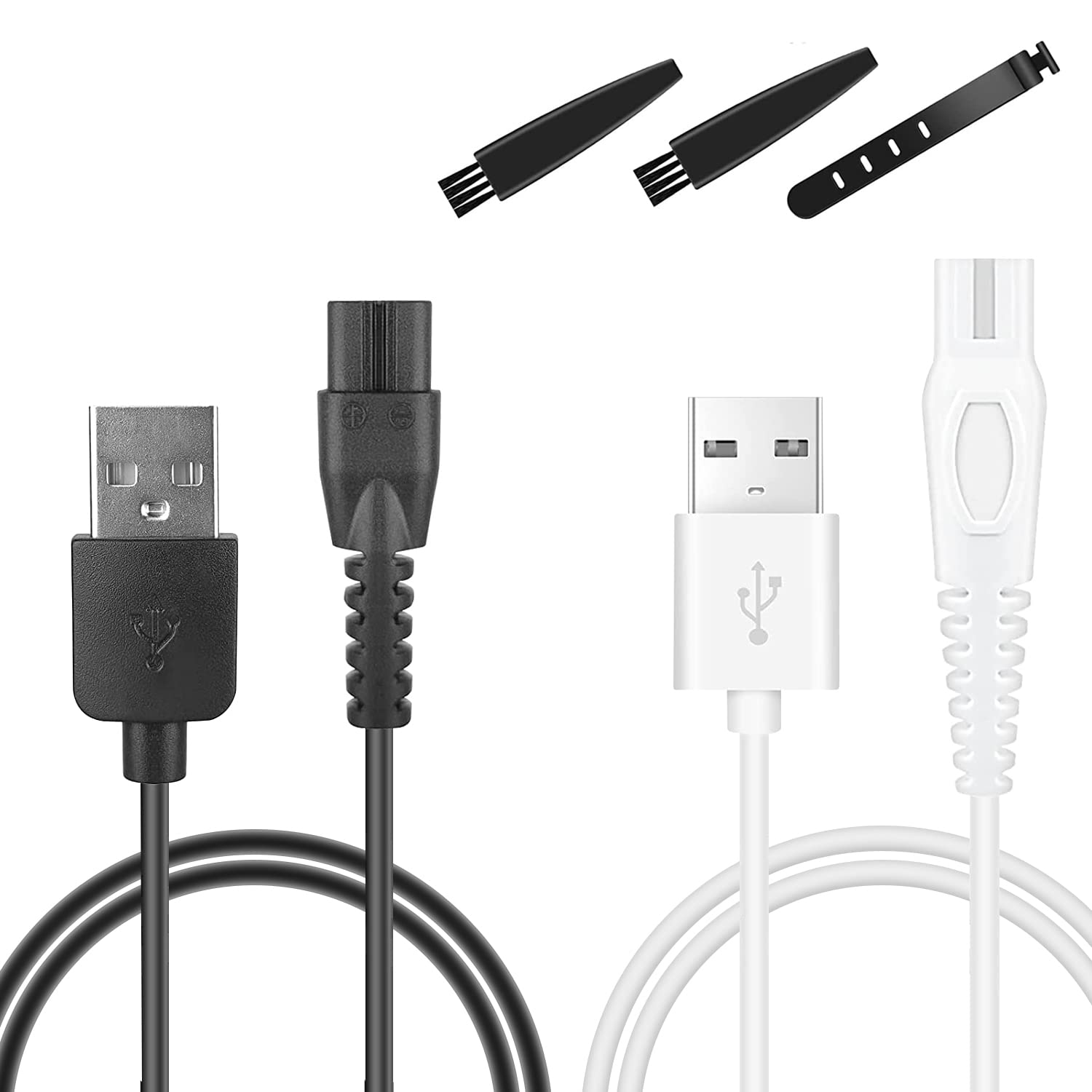 USB Hair Clippers Power Cord for Replacement limural hair Clippers Charger Cord And Compatible Meridian Shaver Charging Cable.