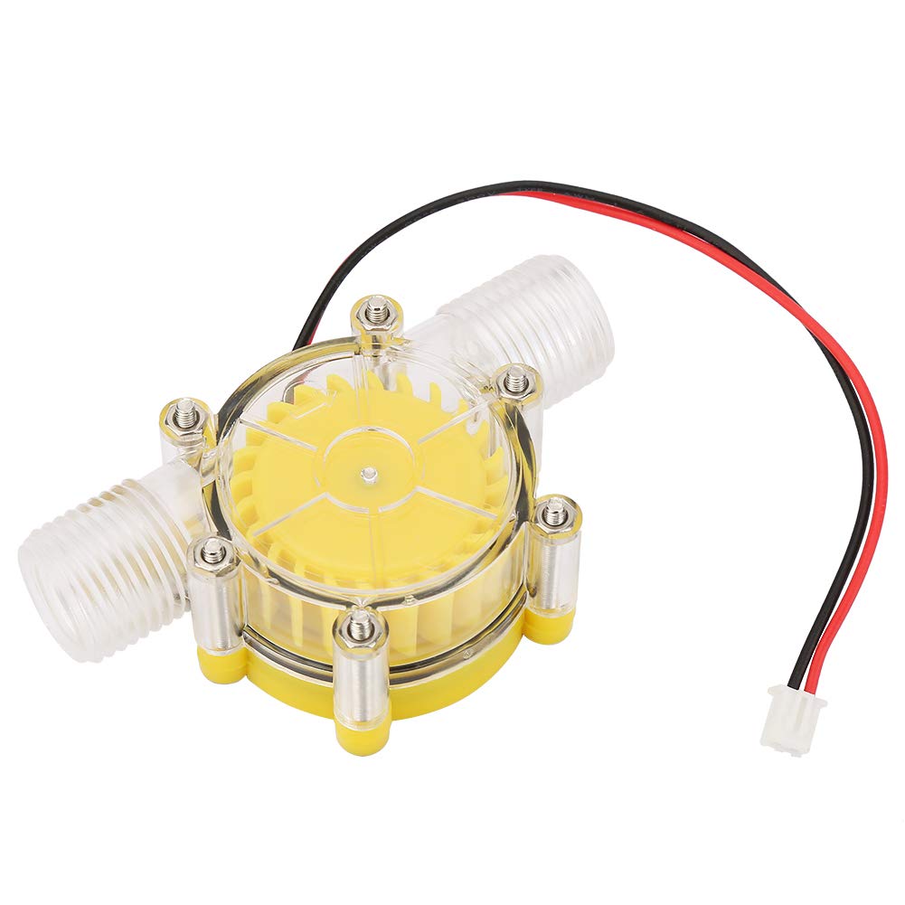 Nikou F50 Regulated DC Micro Hydroelectric Generator Micro-hydro DC Water Flow Pump Turbine Hydroelectric Power Energy Generator (F50 5V)