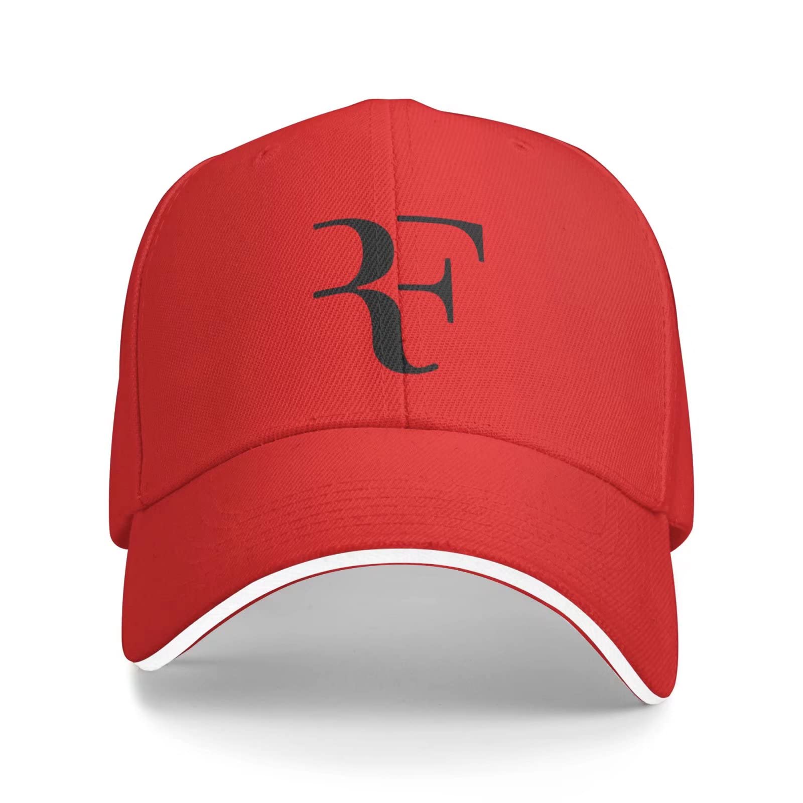 ROGER FEDERER Hat Trucker Hat for Men Women Adjustable Classic Tennis Baseball Cap Red