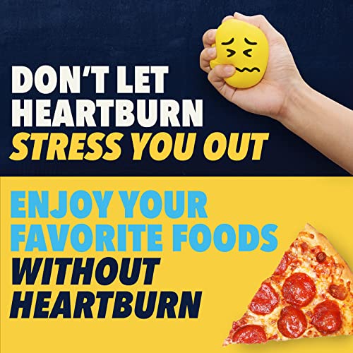 Pepcid AC Original Strength Heartburn Relief Tablets, Prevents & Relieves Heartburn Due to Acid Indigestion & Sour Stomach, 10 mg Famotidine to Reduce & Control Acid, Fast-Acting, 90 Ct