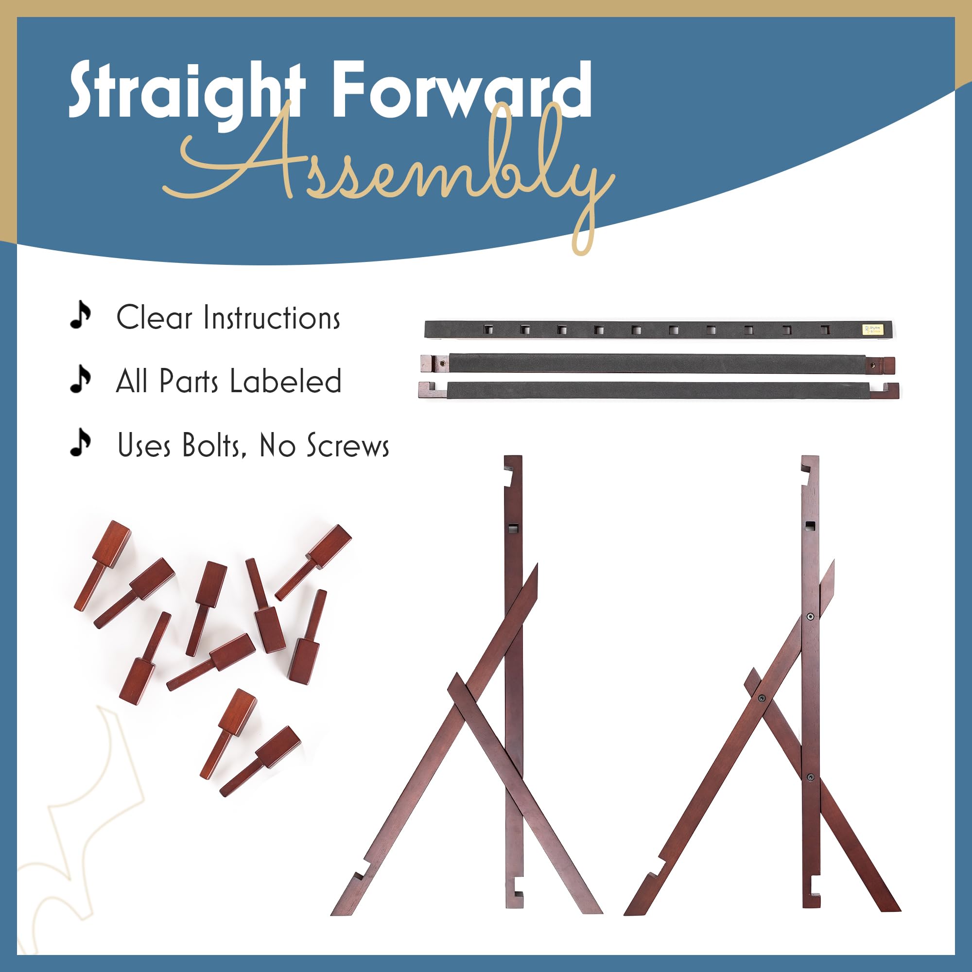 Rhythm & Timbre - AltaTrak V1 - Wood Guitar Rack