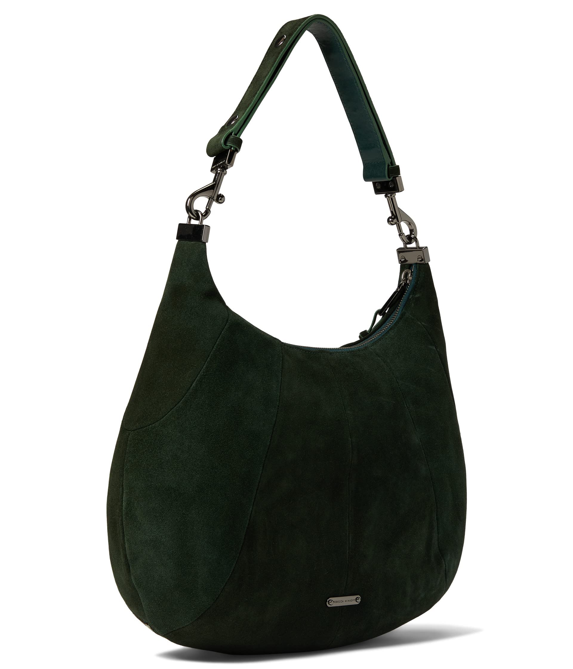 Rebecca Minkoff MAB Croissant Hobo Bottle Green One Size
