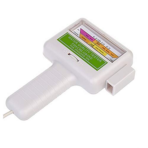 TenYua PC-101 PH CL2 Chlorine Tester Water Quality Tester Portable Home Swimming Pool Spa Aquarium PH Meter Test Monitor