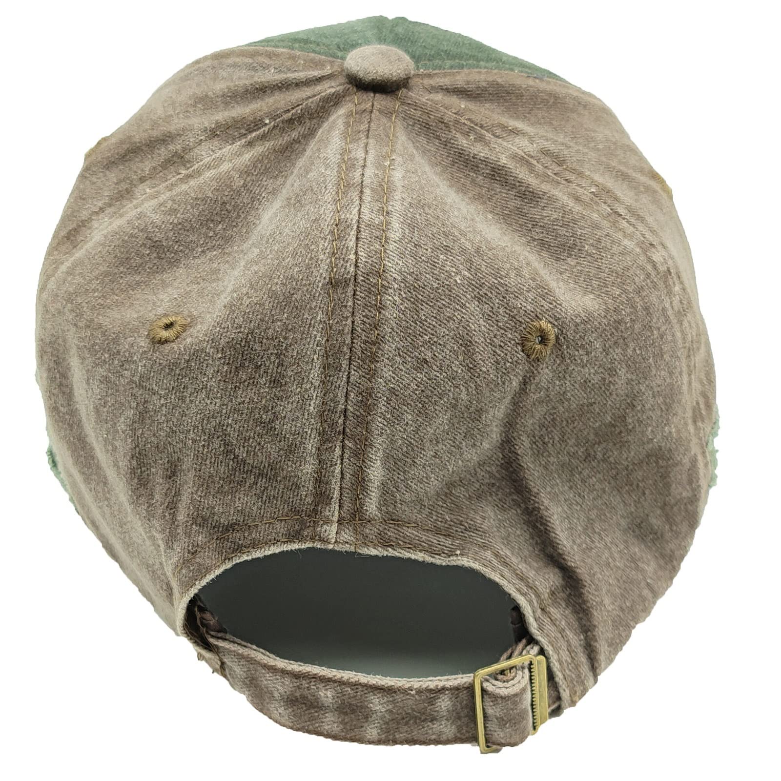 Rock Shark Baseball Cap Vintage Cotton Distressed Denim Sun Dad Hat Adjustable Strapback Summer Caps for Men Women Kids Sport Coffee Brown
