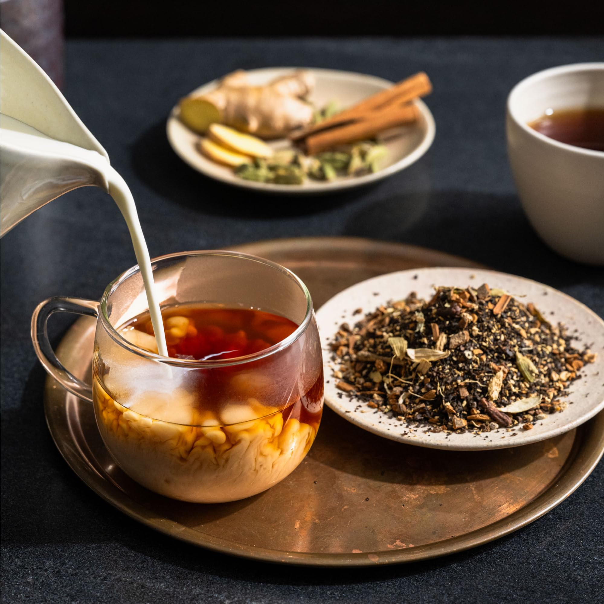 Rishi Tea Masala Chai Tea | USDA Organic Direct Trade Sachet Tea Bags, Certified Kosher Assam Black Tea Blend with Whole Spices, Energizing & Caffeinated | 15 Count (Pack of 1)