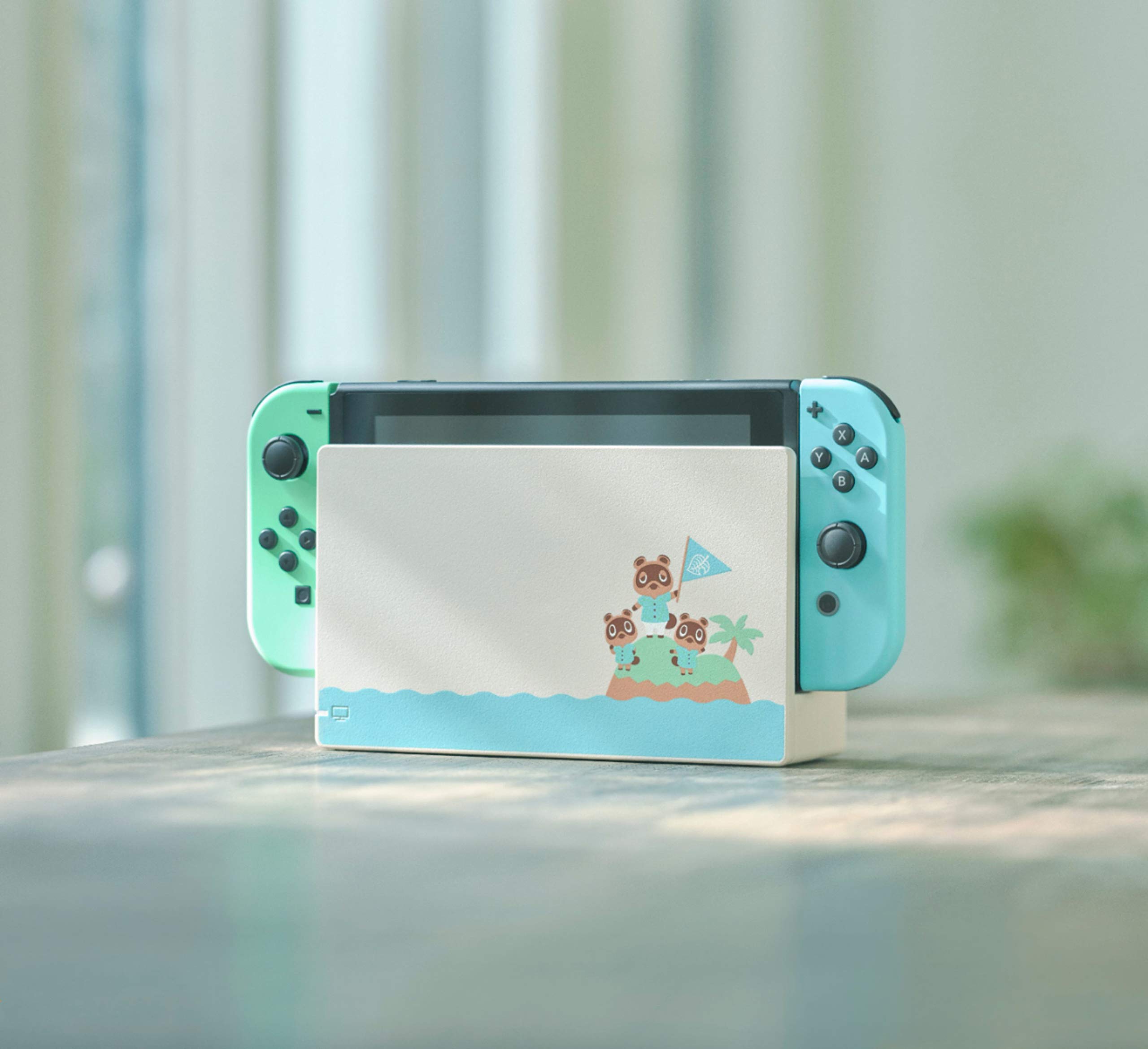 Nintendo Switch - 2020 Special Edition - Animal Crossing: New Horizons - Internal Storage 32GB - Bundle Woov Micro SD 128 GB