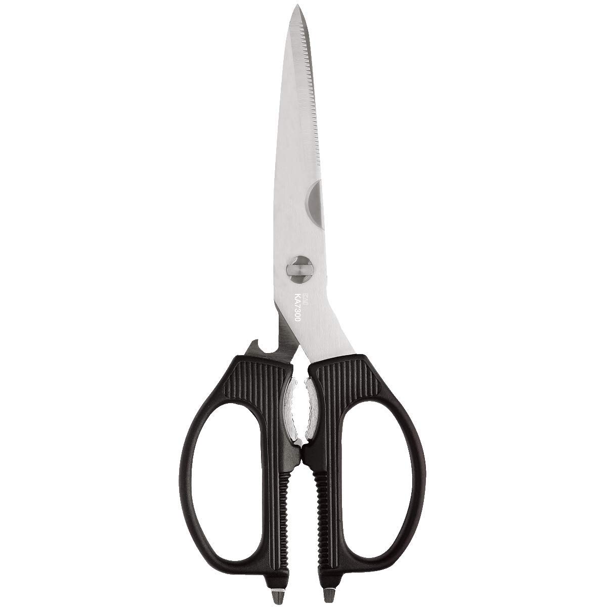 Shun Cutlery Classic Utility Knife 6" and Kai PRO Multi-Purpose Kitchen Shears Set, Handcrafted Japanese Kitchen Knives & Shears