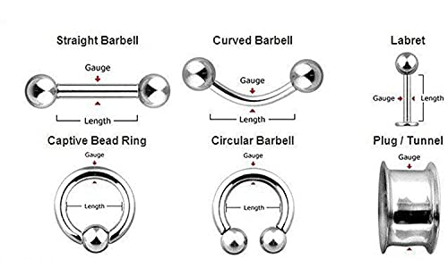 Pair 1/2" (12MM) CLEAR SILICONE EYELET TUNNELS Double Flare Gauges Thin Soft Flexible Flesh Plugs (2pcs)