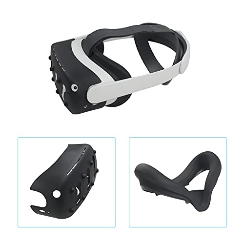 Replacement Spare Parts Set Sweat-Proof Eye Face Mask Cover Handle Case Skin for Oculus Quest 2 VR Headset
