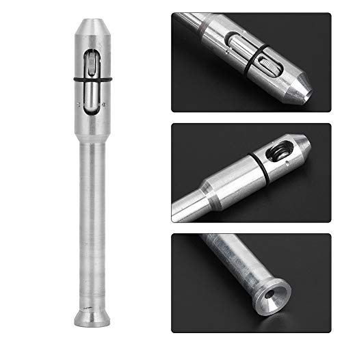 TIG Pen TIG Welding Wire Feed Pen, Finger Feeder Welding Stick Rod Holder Filler, Comfortable Grip Welder Equipment Accessories, for 1.0-3.2mm Welding Wire, Silver