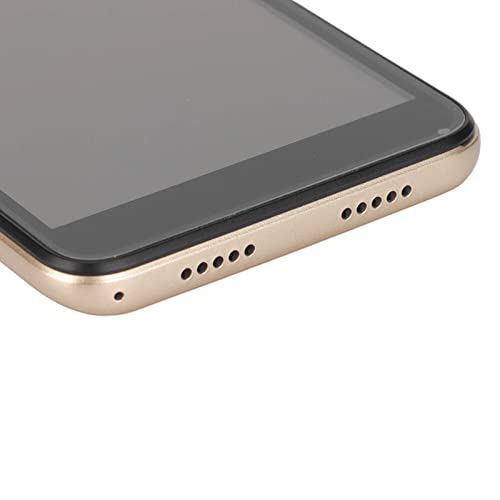 Zerodis Smartphone, Full Screen Phone 512 MB RAM Dual Cards Dual Standby for Calling (Gold)