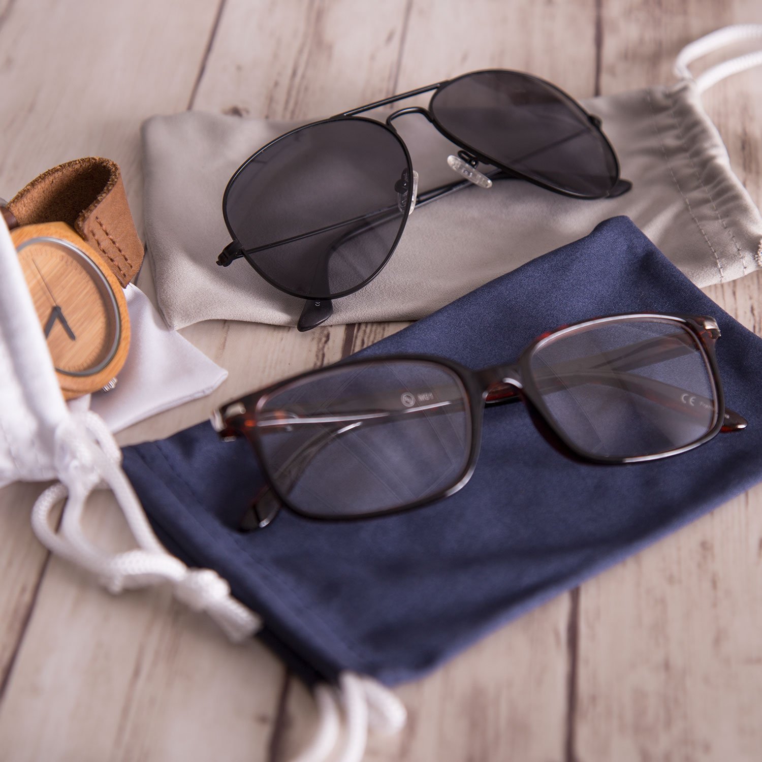 Microfiber Pouch Soft Glasses n Sunglasses Case