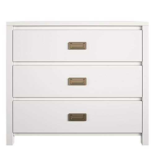 Little Seeds Monarch Hill Haven 3 Drawer White Kids Dresser