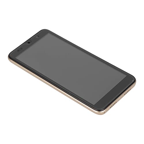 Zerodis Smartphone, Full Screen Phone 512 MB RAM Dual Cards Dual Standby for Calling (Gold)
