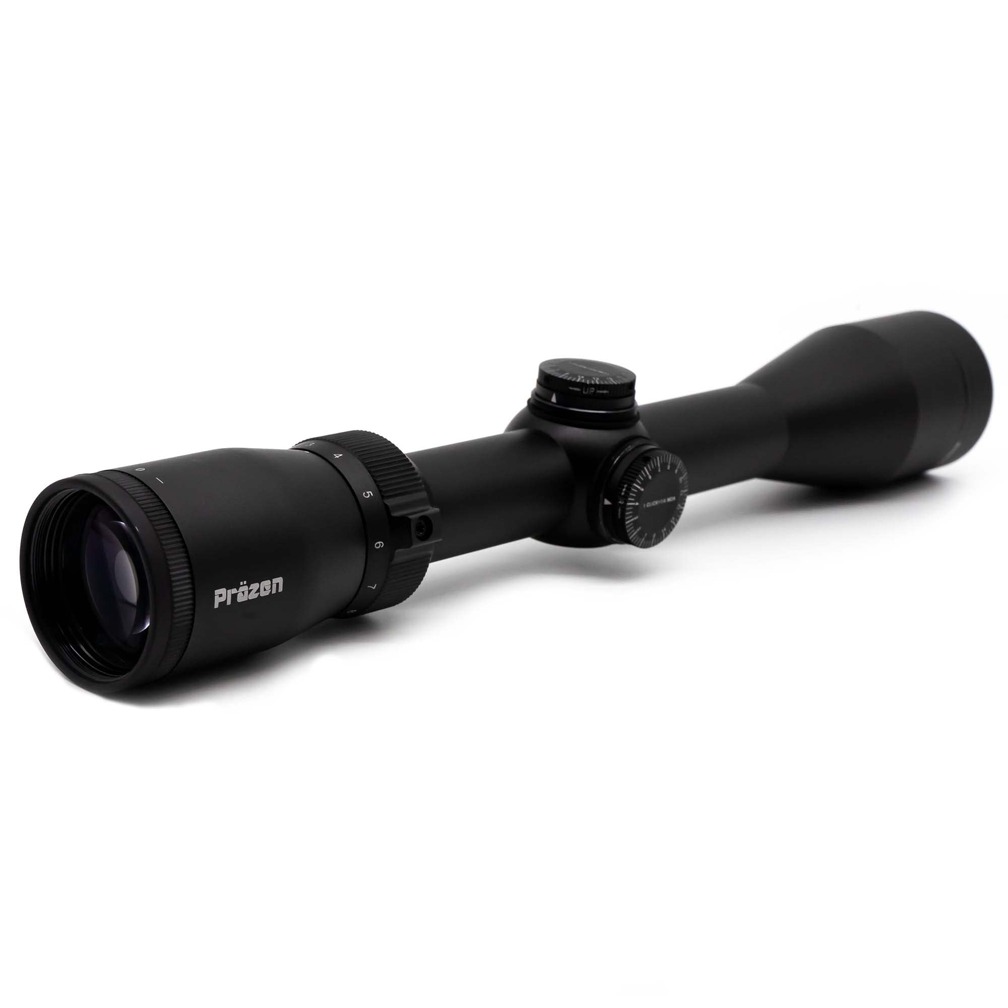 Prazen Optics Ridgesite Riflescope, Second Focal Plane, Fully Multi Coated Lens', IPX7 Waterproof, Capped Turrets, Premium Quality Scope (MDR Reticle, 3-9x40)โฆ