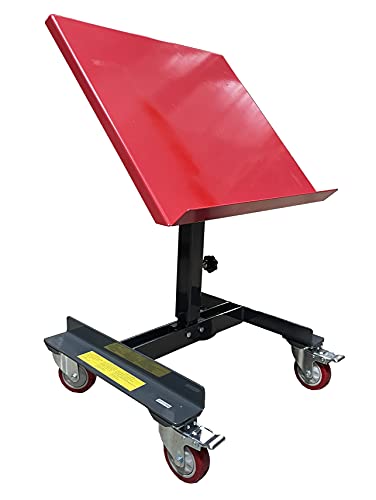 Tilting Work Stand, 150lbs Capacity, Steel, 22x21", 28 to 38" Height, 45 Degree Tilting Work Table/Tilting Stand Pake Handling Tools