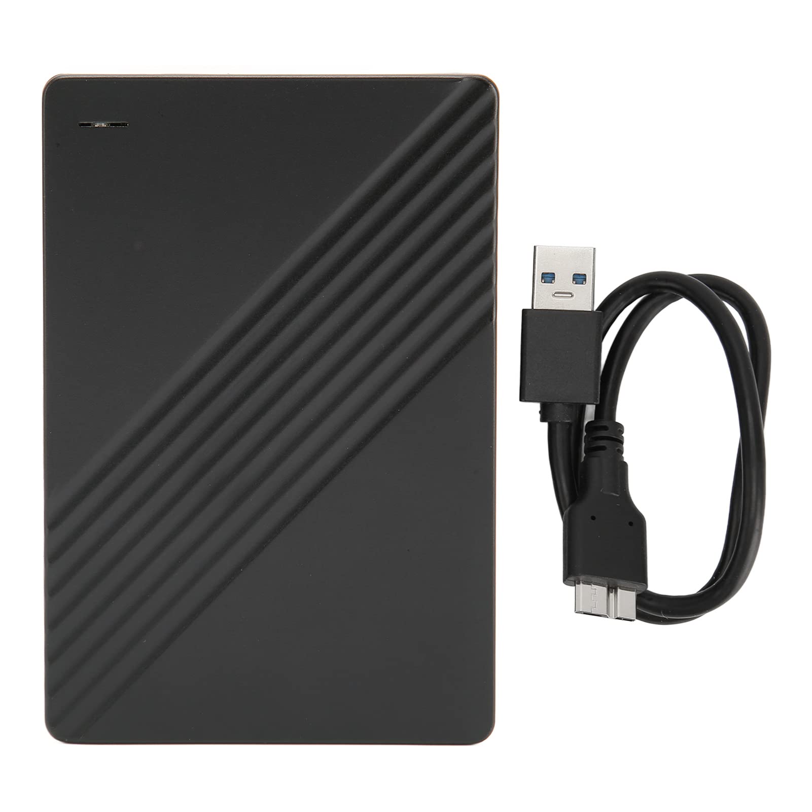 Zunate 2.5 Inch Portable HDD, 5Gbps External Hard Drive, USB 3.0 Ultra Slim Hard Drive External Storage for PC, Laptop, for Win7 Win8 Win10 Vista XP (1TB)