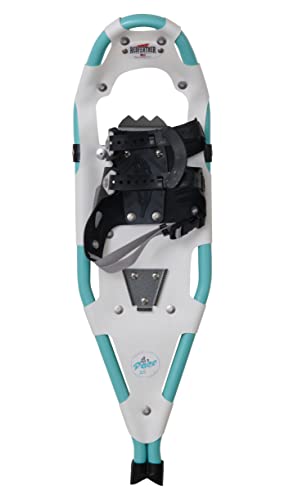 Redfeather Snowshoes Women's Pace 25 SV2 Kit with Trekking Poles - Powder Coated Aircraft Aluminum - Made in The USA
