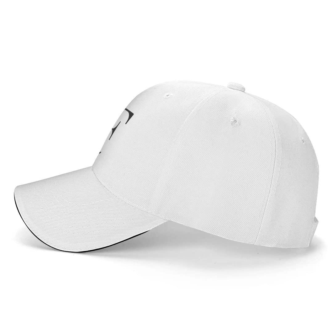 ROGER FEDERER Hat Mens Hats Casual Outdoor Baseball Cap Adult Unisex Classic Adjustable Sandwich Caps White