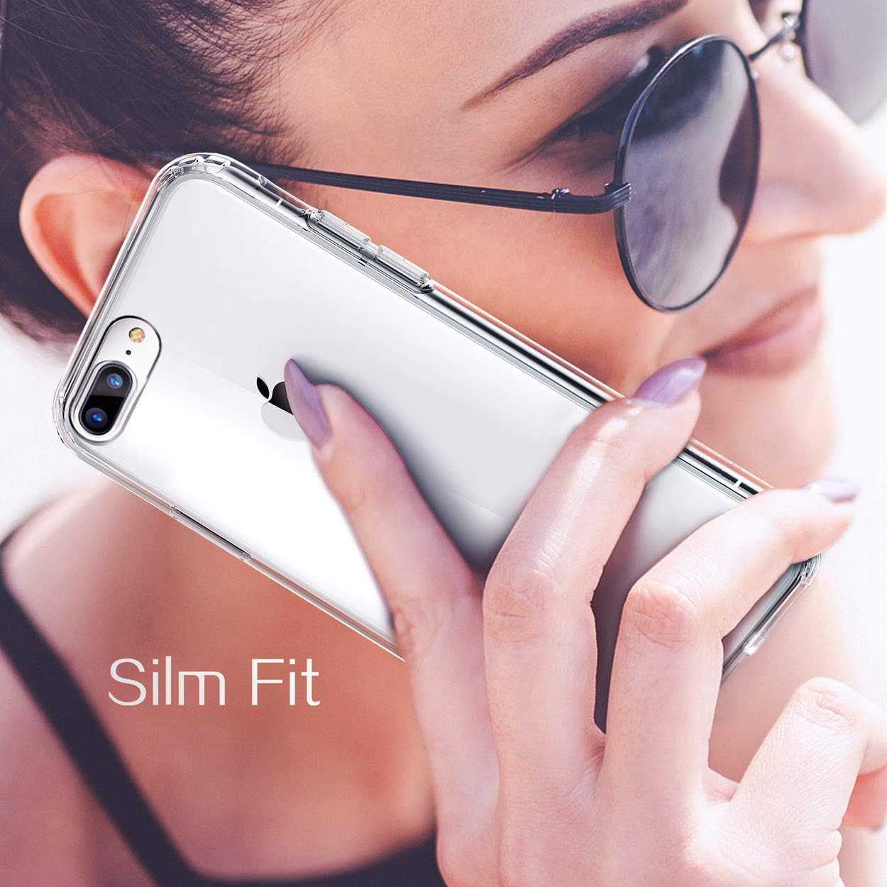 Mkeke for iPhone 15 Pro Case, [Not Yellowing] [Military Grade Protection] Slim Shockproof Phone Cases for iPhone 15 Pro 2023- White