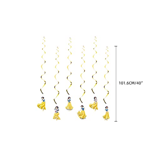 Nice Orange Birthday Party Supplies for Disney Princess, Snow White Theme Party Decoration