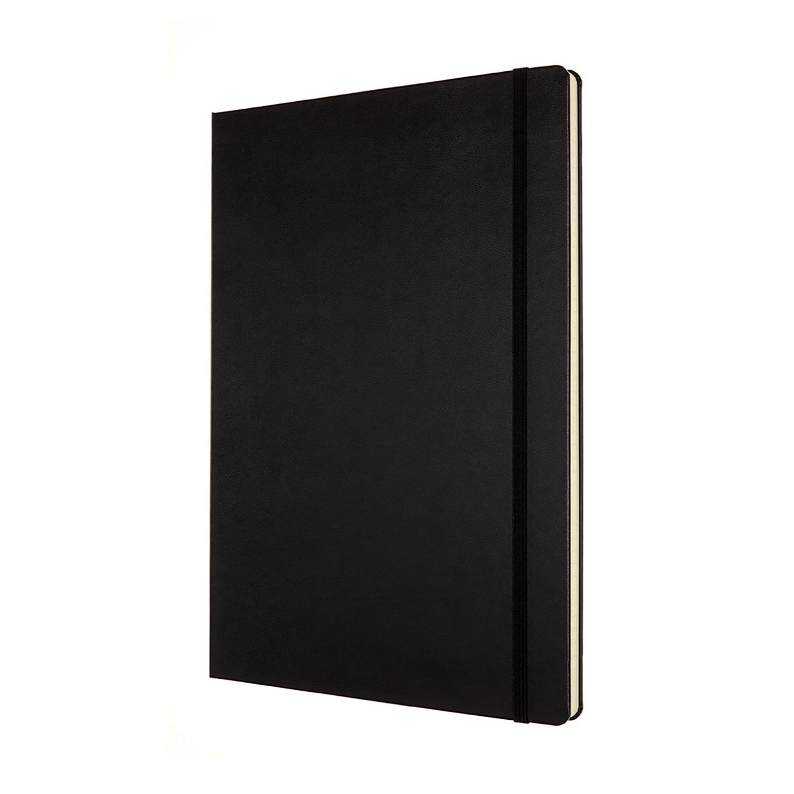 Moleskine Classic Ruled Notebook, Hard Cover and Elastic Closure, 192 Pages, Black, Size A4, 21 x 29.7 cm
