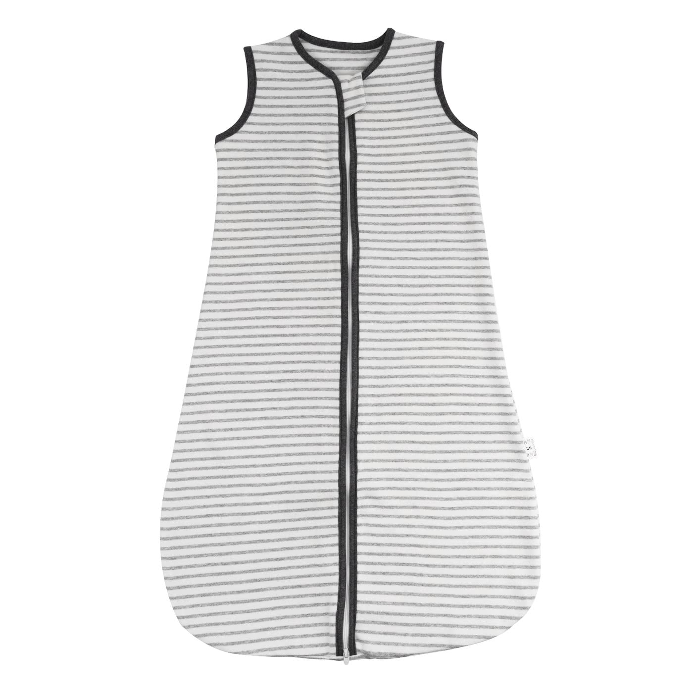 ZIGJOY Swaddle Wearable Blanket, 100% Cotton Baby Sleep Bag 1.0 TOG Swaddle Sack 0-6months (Stripe)
