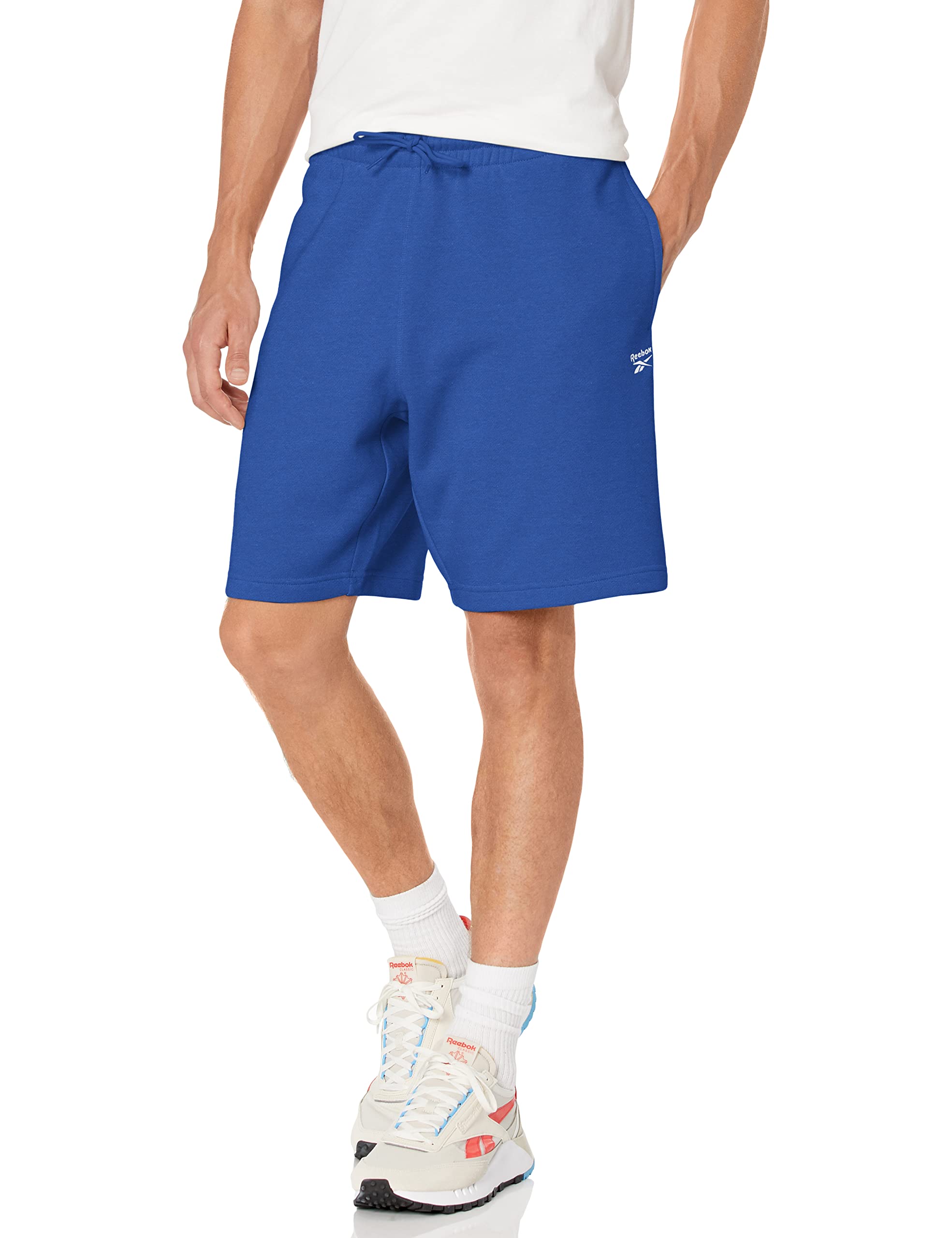 Reebok Men's Standard Fleece Shorts, Court Blue, XX-Large