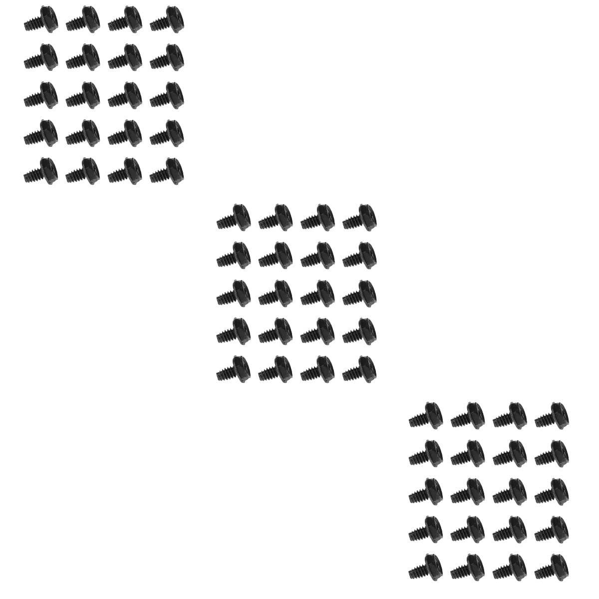SOLUSTRE 300 PCS pci Screw Fasteners Fastener for Maintaining Computer Round Head Replacement Screw Fastener for Repairing Screw for PCI Slot Screw for PSU Chassis Power hot dip Galvanized