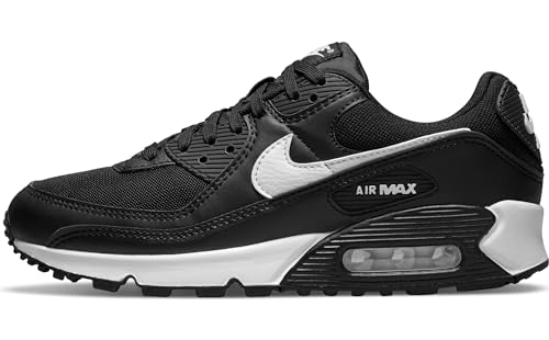 Nike WMNS Air Max 90 Black/White/Black DH8010-002 Women's Shoes (us_Footwear_Size_System, Adult, Women, Numeric, Medium, Numeric_5_Point_5)