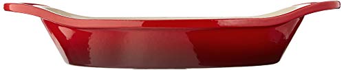 Lodge Oval casserole, 2 Quart, Red