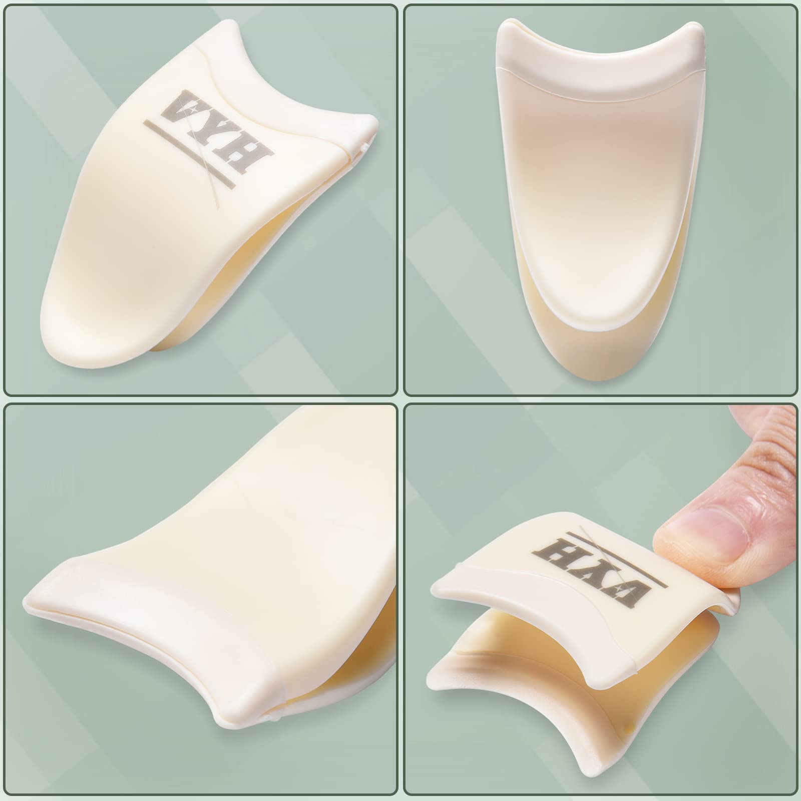 VYH False Eyelashes Applicator Tool for Wear Eyelashes, Makeup Tools More Convenient to Wear Lashes, False Eyelash Wearing Aids, False Eyelash Aids, 2 Pack