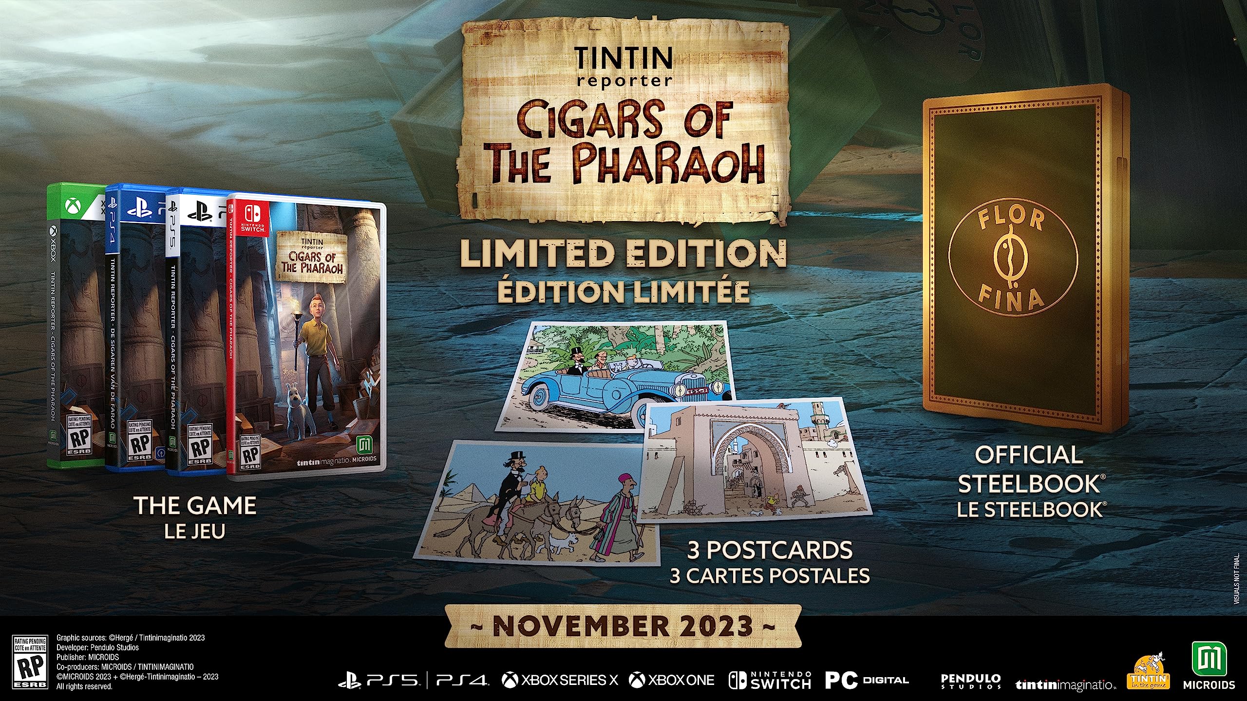 Tintin Reporter: Cigars of the Pharaoh - Limited Edition (XSX|XB1)