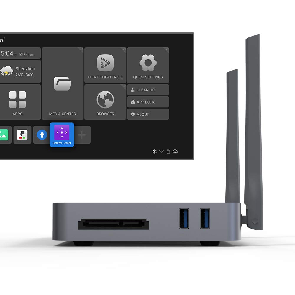 Zidoo Z9X 4K Media Player, Android 9.0 OS 2G+16G DV VS10 Image Quality Engine HDR10+ MKV/Blu-ray 4K HDR Android TV Box