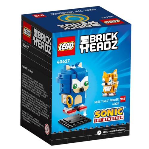 LEGO BrickHeadz 40627 - Sonic The Hedgehogâ˘, Blue