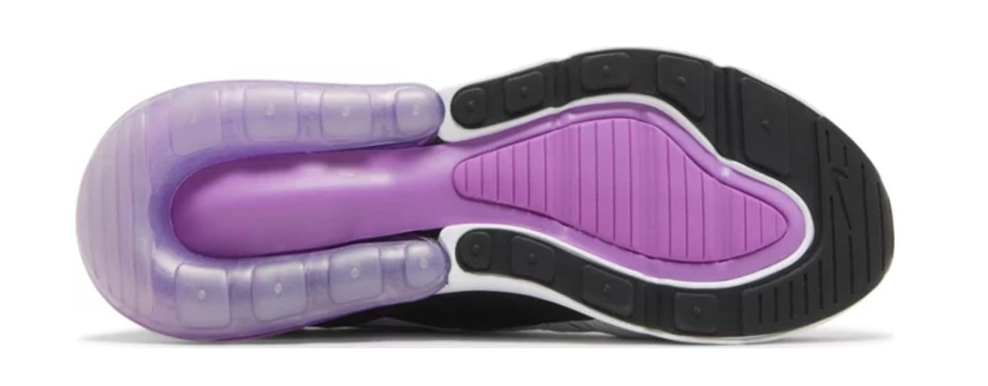 Nike Women's AIR MAX 270 White/Black-Fuchsia Dream AH6789 113 (us_Footwear_Size_System, Adult, Women, Numeric, Medium, Numeric_5)
