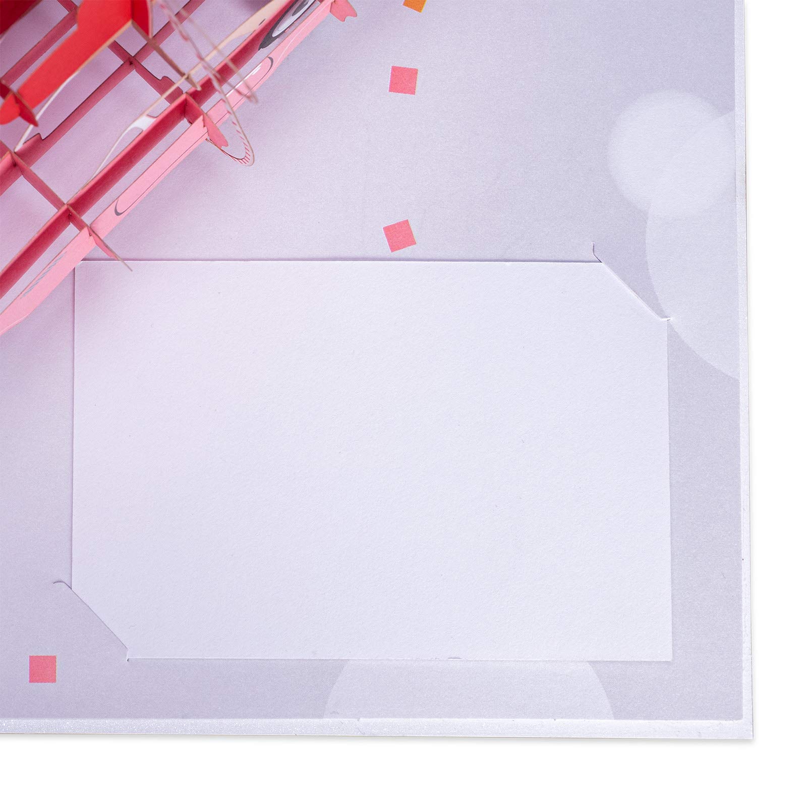 Paper Love Pop Up Valentines Card, 3D Love Typewriter - 5" x 7" Cover - Includes Envelope and Note Card