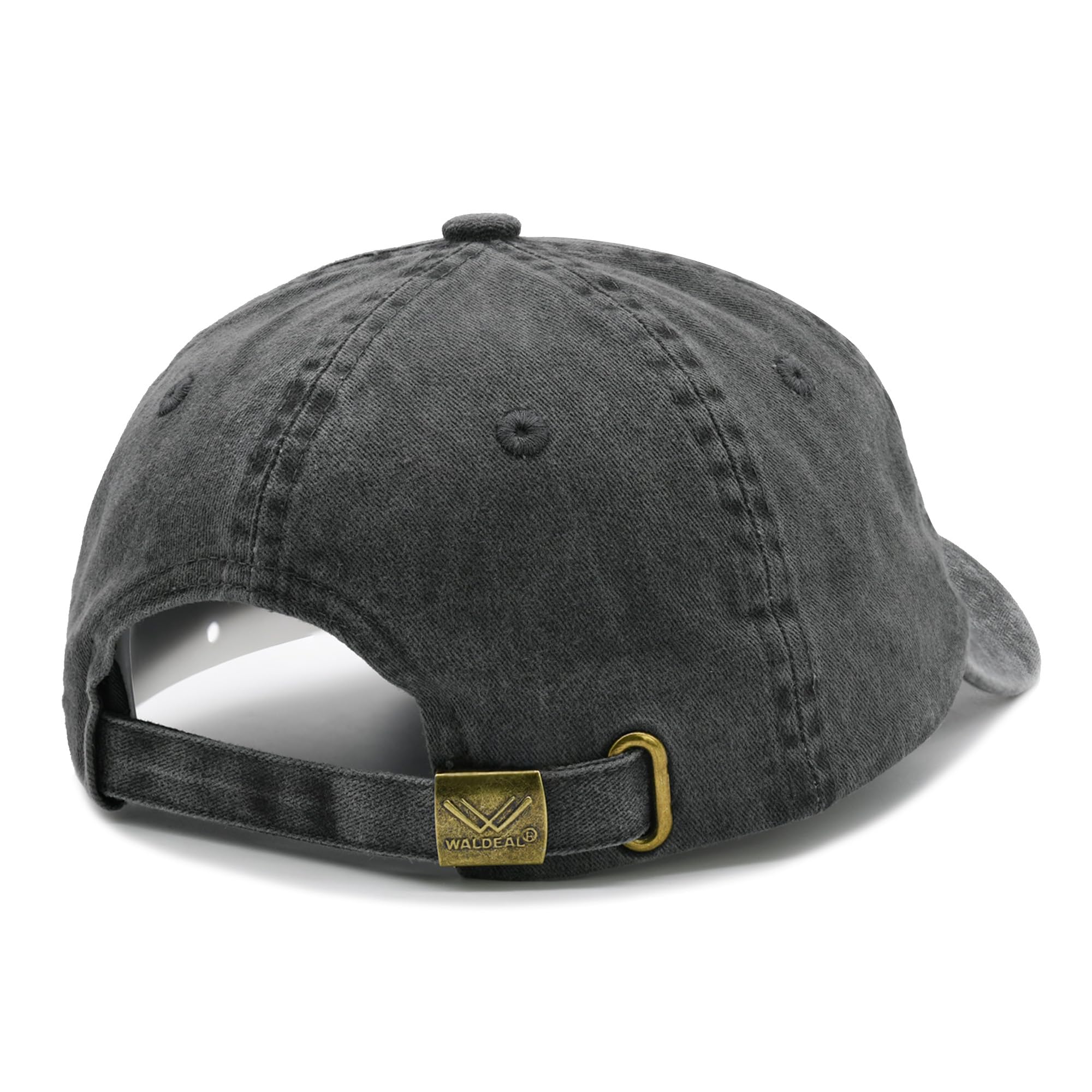 Waldeal Retired Since 2024 Hat, Retirement Gifts for Men Women, Washed Embroidered Vintage Baseball Cap Black