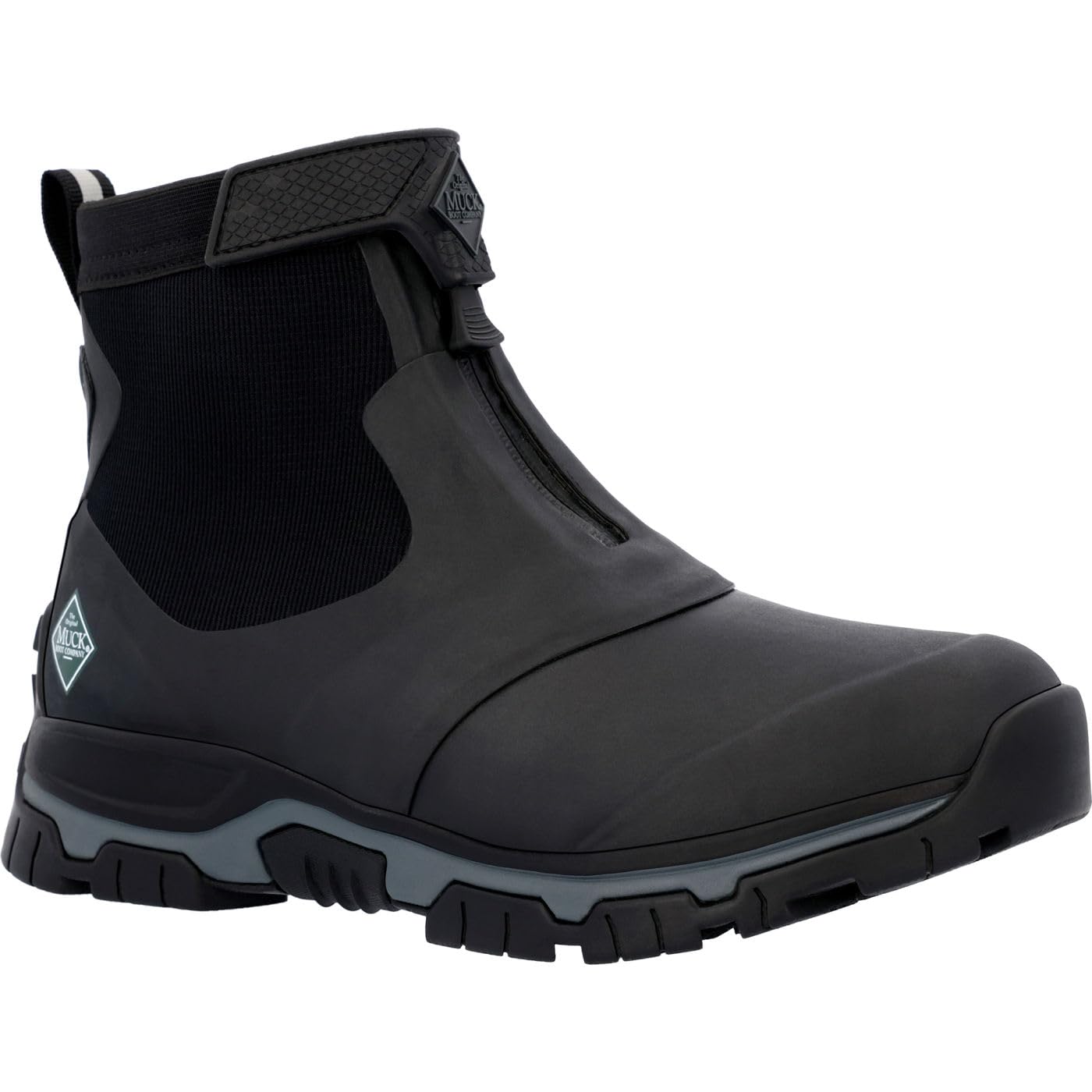 Muck AXMZ000M12 Men's Apex Mid Zip Black/Dark Shadow 12 Mens