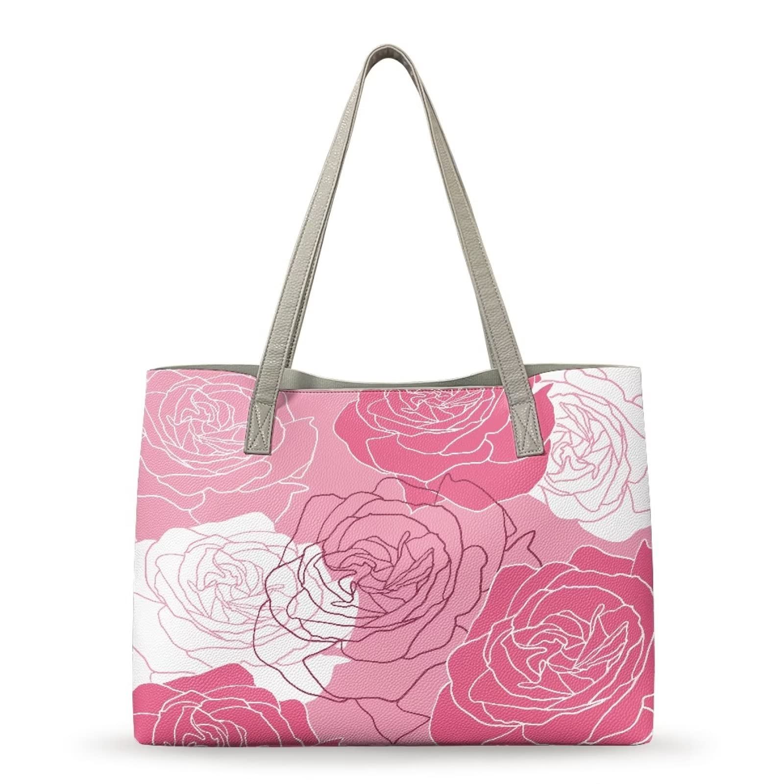Rnyleeg Boho Mandala Print Handbags for Women Ladies Hobo bag Bucket Purse PU Leather Shoulder Purses