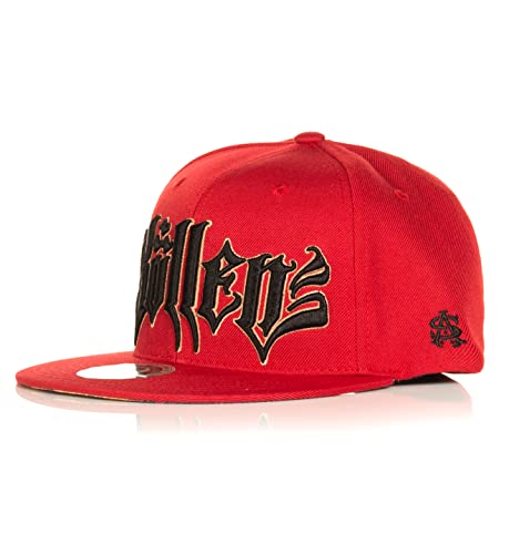 Sullen Sketchy Tattoo Lifestyle Graphic Snapback Hat Red