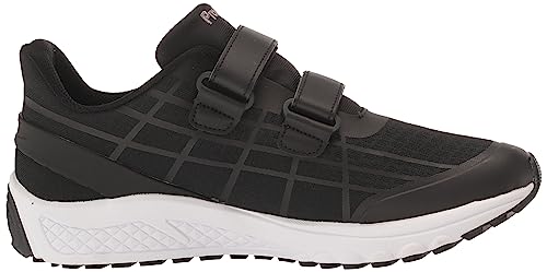 Propet Women's Propet One Twin Strap Athletic Shoes, Black/Grey, 9 XX-Wide US