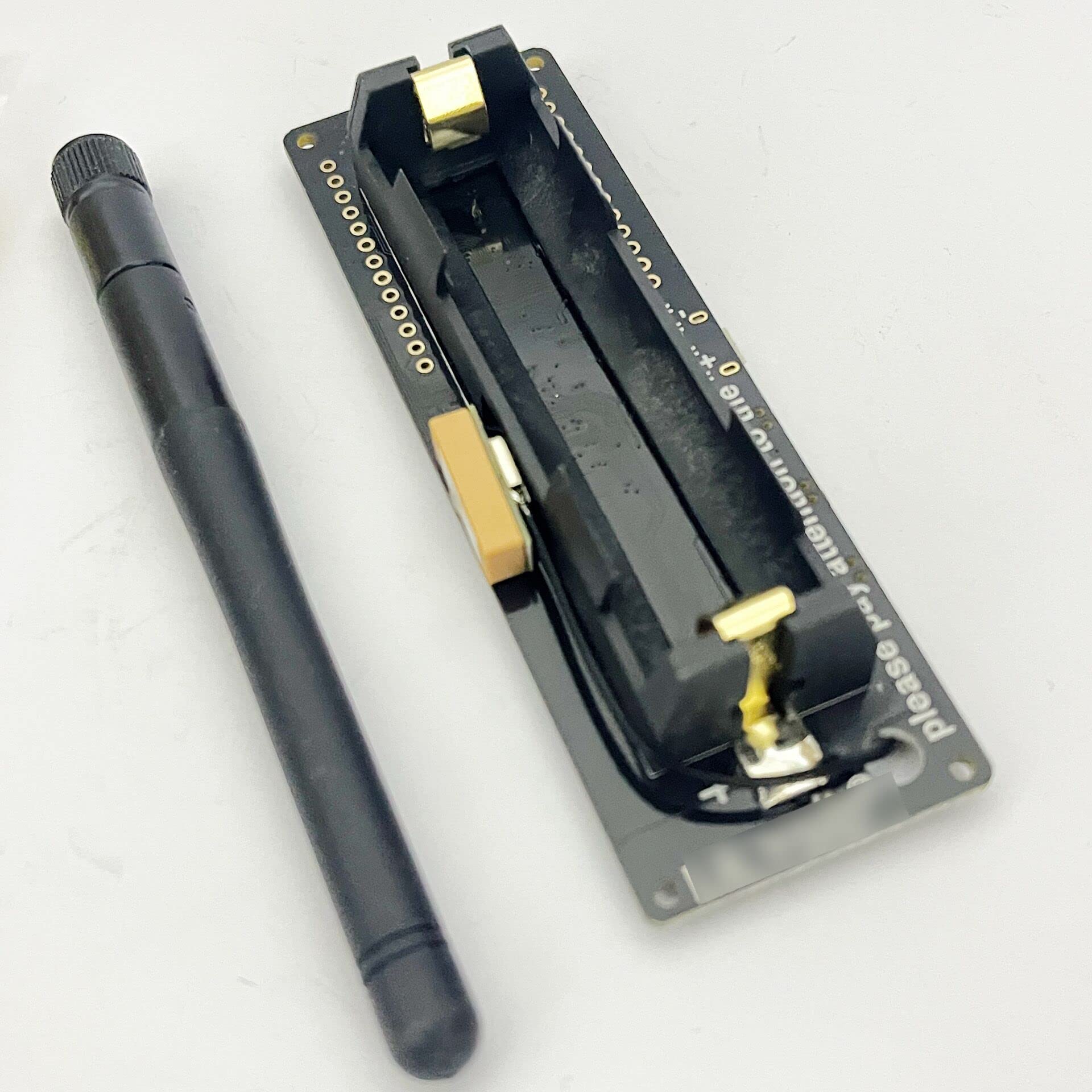XFCZMG Beam V1.1 CH9102F CHIP SX1262 LORA 868/915MHZ ESP32 WiFi Wireless Bluetooth Module GPS NEO-M8N IPEX 18650 Battery Holder (868MHZ)