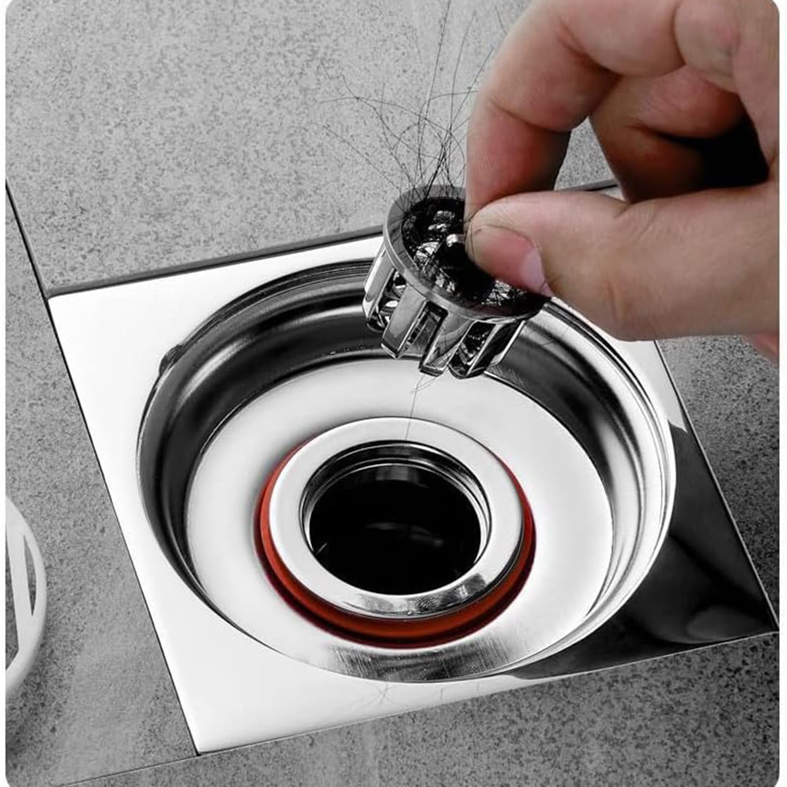 Odor Proof Floor Drain,Shower Bathroom Kitchen Floor Drain, Prevent Backflow, Prevent Odor Dispersion in Showers, Bathrooms, and Kitchens.