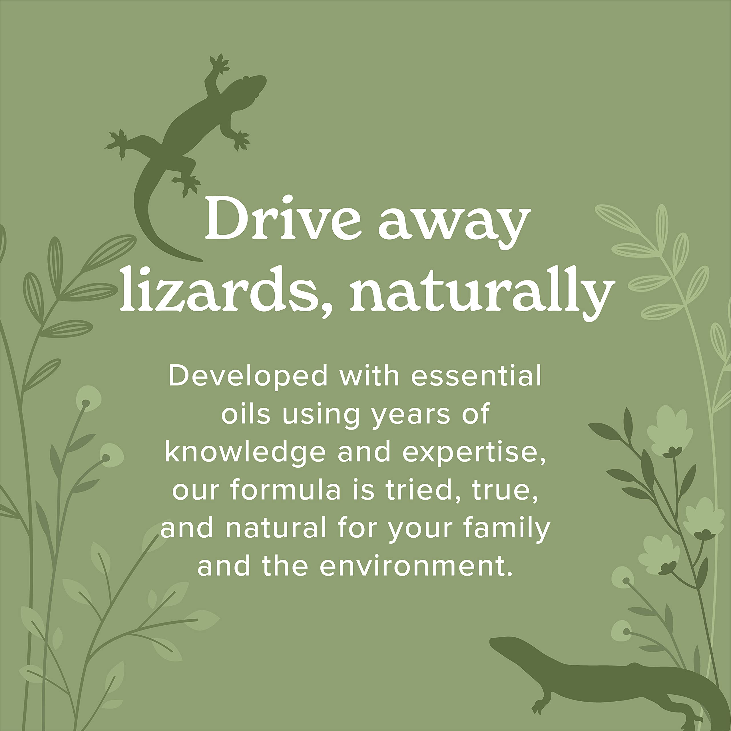 Vine Home Lizard Control Spray | 32 Ounce | Natural, Non-Toxic Lizard Repellent | Quick, Easy Pest Control | Safe Around Kids & Pets