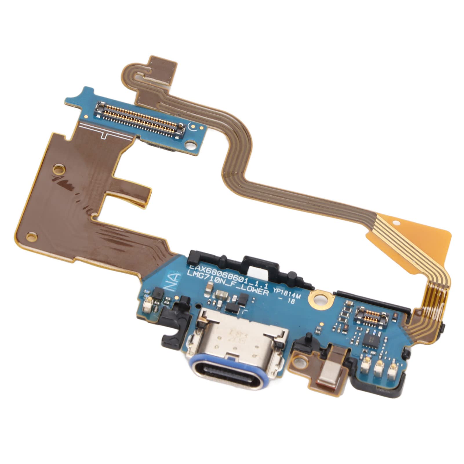 USB Charging Port Cable, Strict Testing Reliable Quality Precise Cutting USB Charging Interface for Phone Repairing